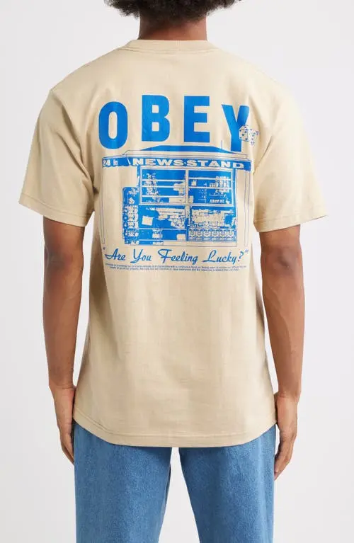 Obey Newstand Graphic T-shirt