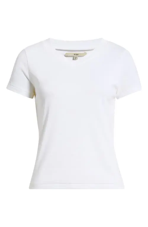 DL1961 Shrunken V-neck Tee