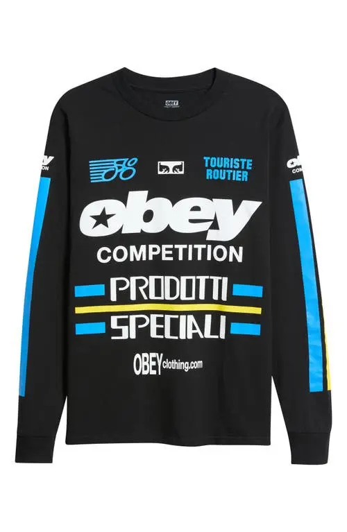 Obey Competition Graphic Long Sleeve T-shirt