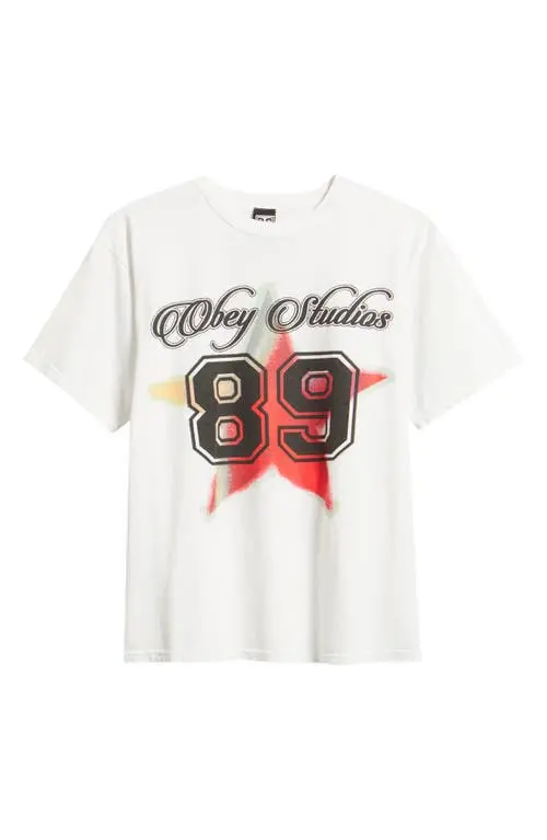 Obey Varsity Star Graphic T-shirt