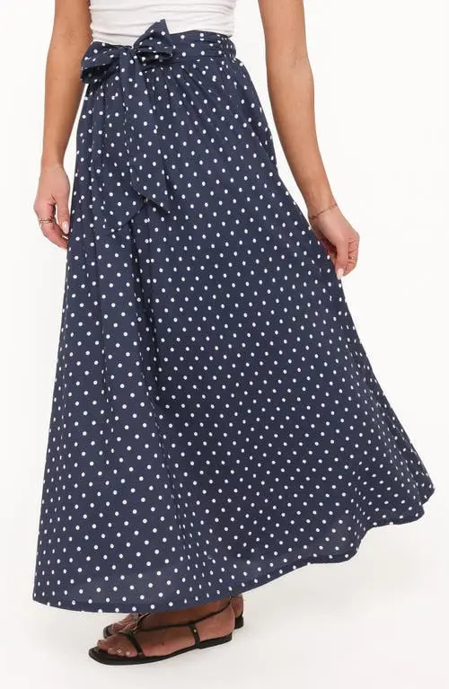 PETAL & PUP Paula Polka Dot Maxi Skirt