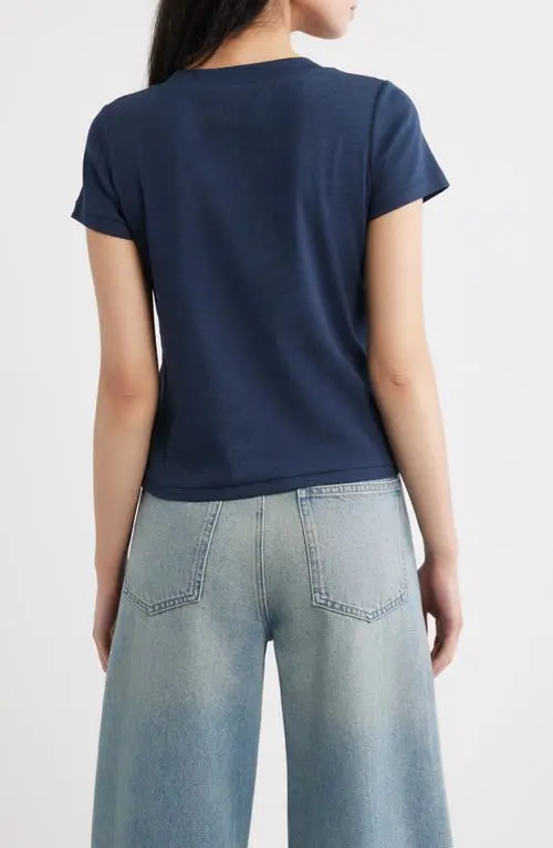 DL1961 Shrunken V-neck Tee