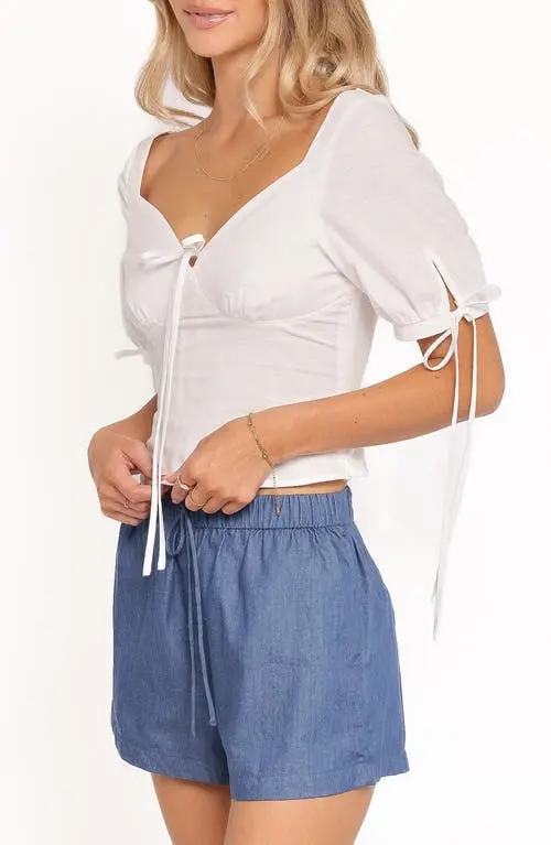 PETAL & PUP Eithne Sweetheart Neck Top