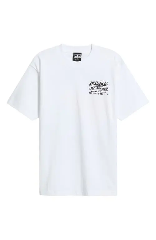 Obey Top Secret Graphic T-shirt