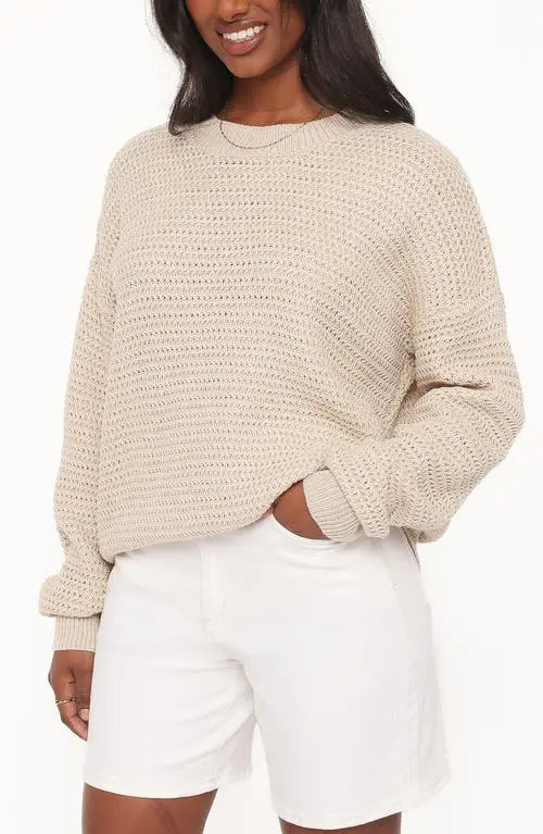 PETAL & PUP Melane Open Stitch Sweater