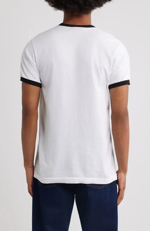 Obey Peace Movement Graphic Ringer T-shirt