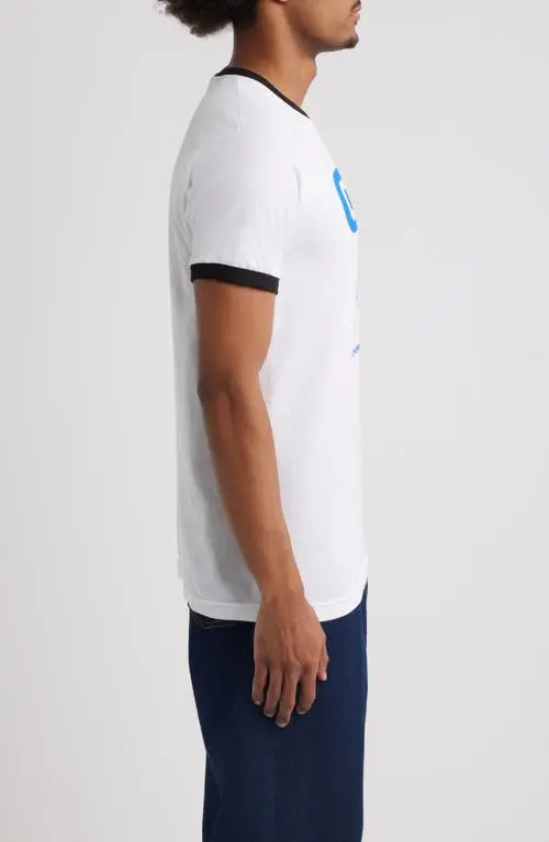 Obey Peace Movement Graphic Ringer T-shirt