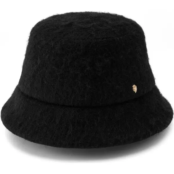 Helen Kaminski Rita Wool Blend Bucket Hat - Black