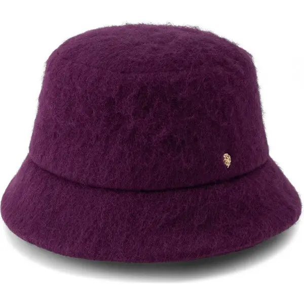 Helen Kaminski Rita Wool Blend Bucket Hat - Grape