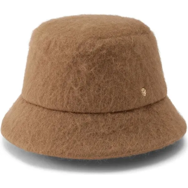 Helen Kaminski Rita Wool Blend Bucket Hat - Oak