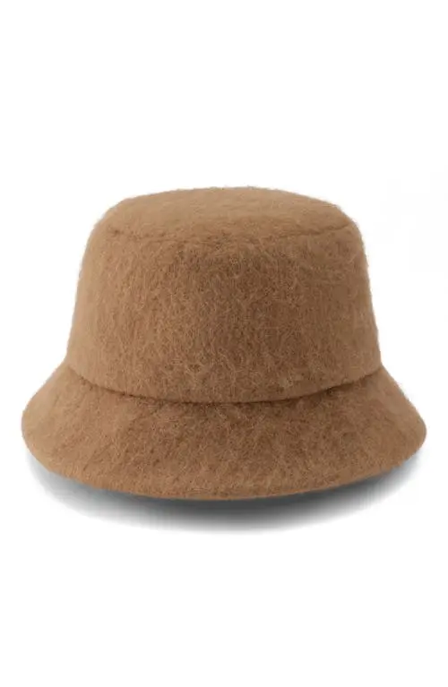 Helen Kaminski Rita Wool Blend Bucket Hat - Oak