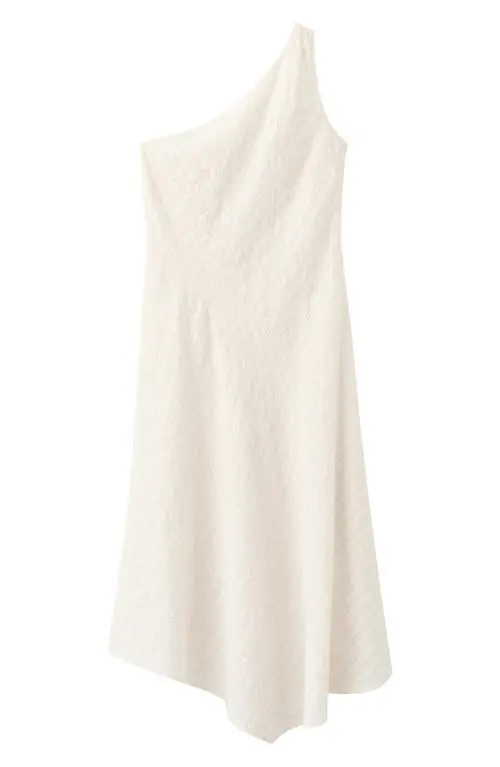 Mango Textured Asymmetrical Dress