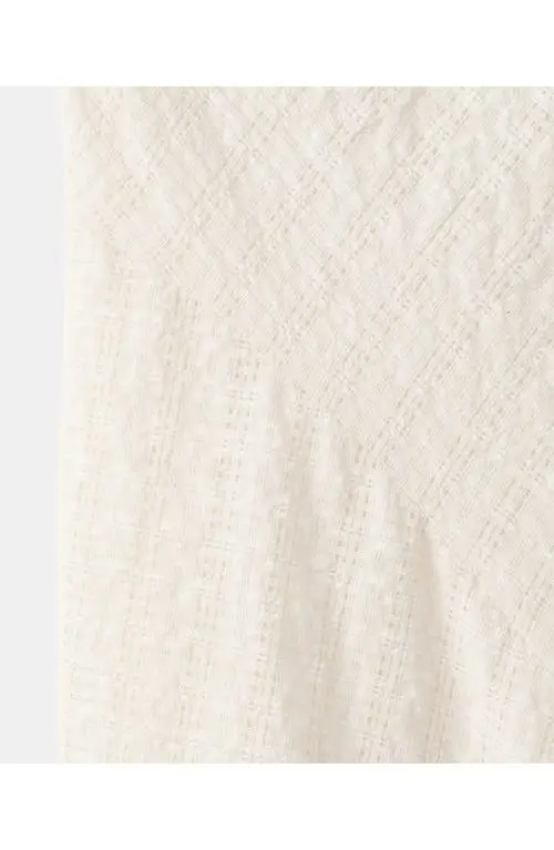 Mango Textured Asymmetrical Dress