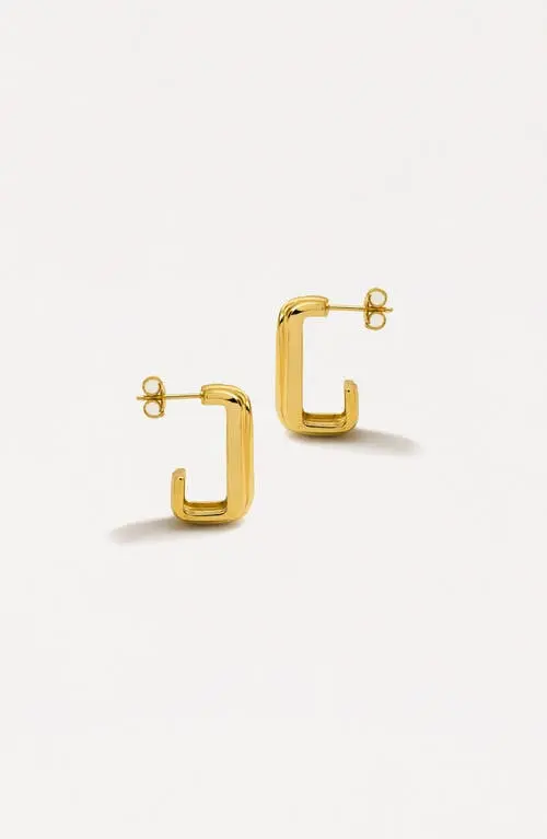 YOJ Fala Wave Maxi Hoop Earrings