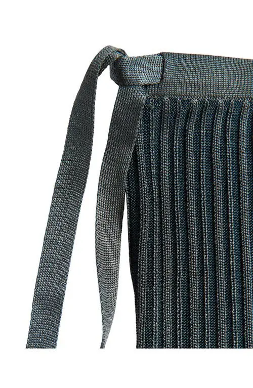 Mango Ribbed Flare Leg Pants