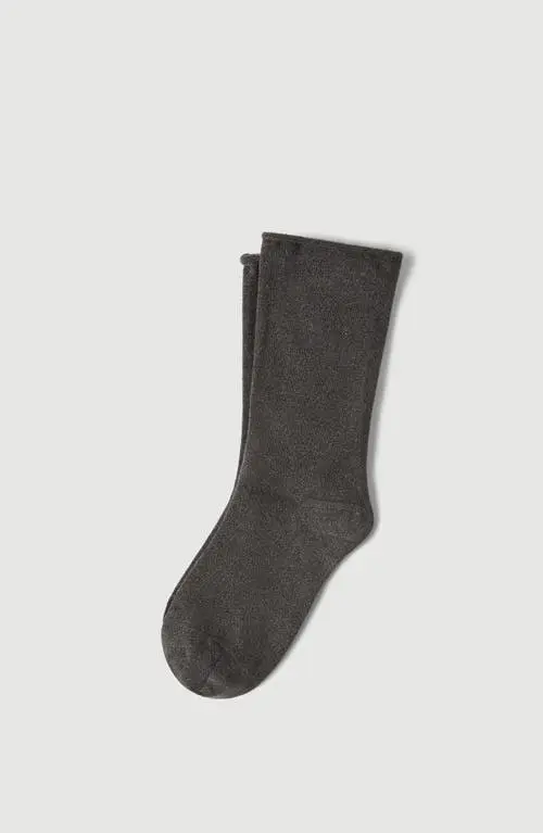 Brunello Cucinelli Cashmere And Silk Sparkling Knit Socks