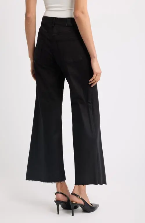 Kobi Halperin Rafaella Raw Hem Wide Leg Jeans