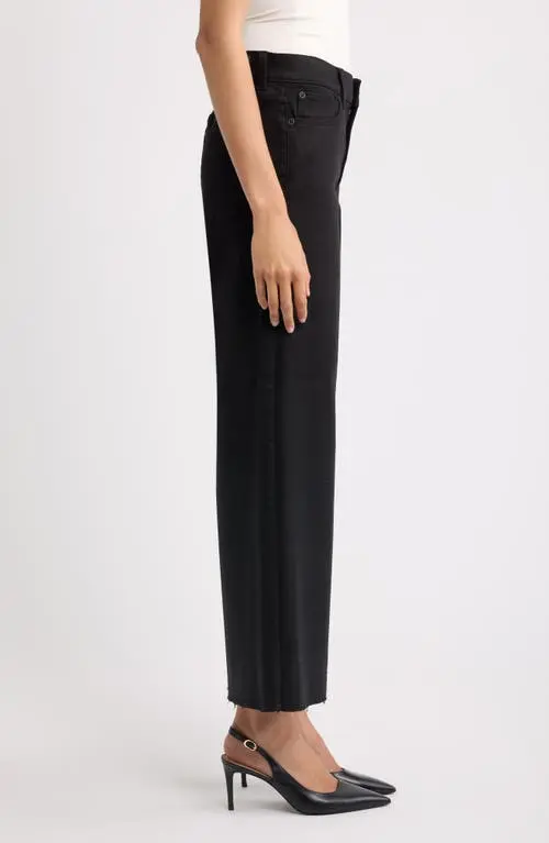 Kobi Halperin Rafaella Raw Hem Wide Leg Jeans