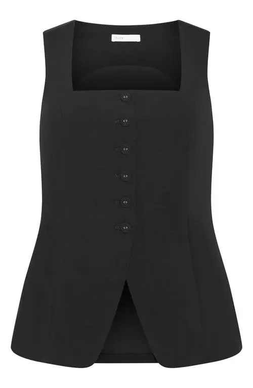 City Chic Jaz Peplum Vest