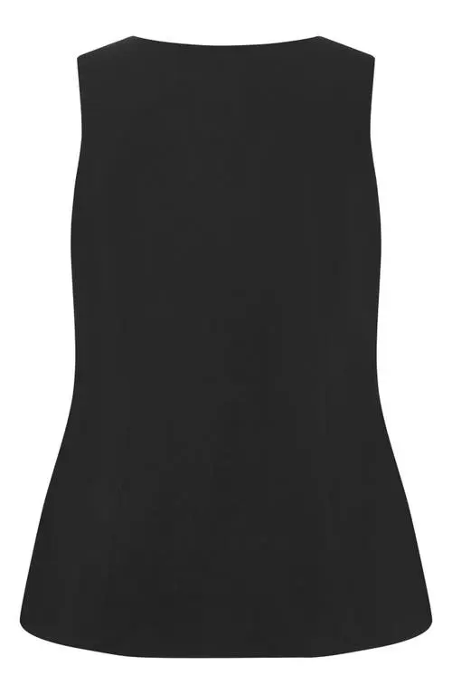 City Chic Jaz Peplum Vest