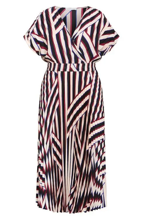 City Chic Eloisa Stripe Maxi Dress