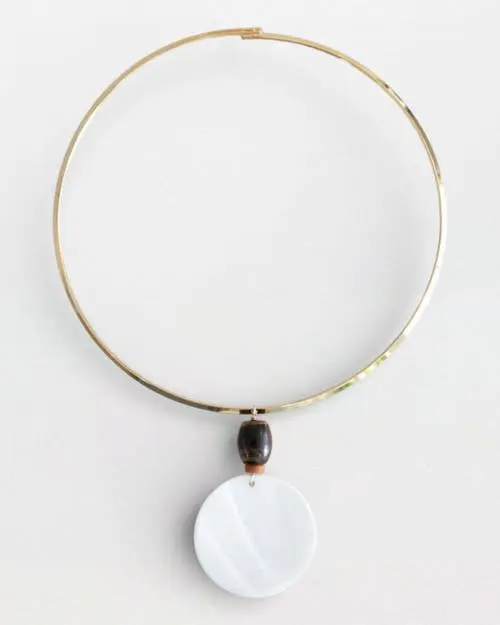 BY LILLA Statement Pendant Necklace