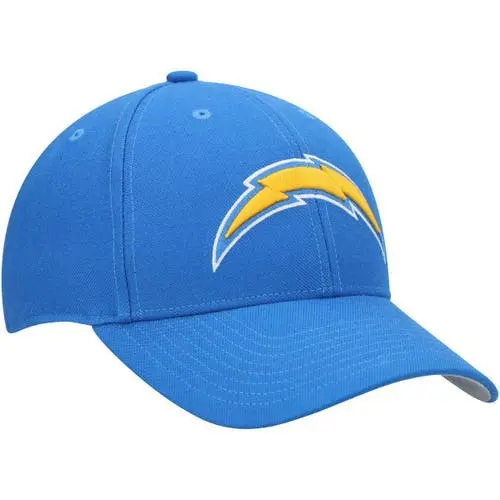 '47 Los Angeles Chargers Logo Mvp Adjustable Hat - Powder Blue