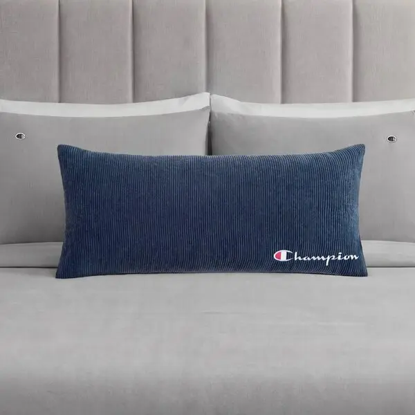 Champion Corduroy Body Pillow - Navy Blue Cord
