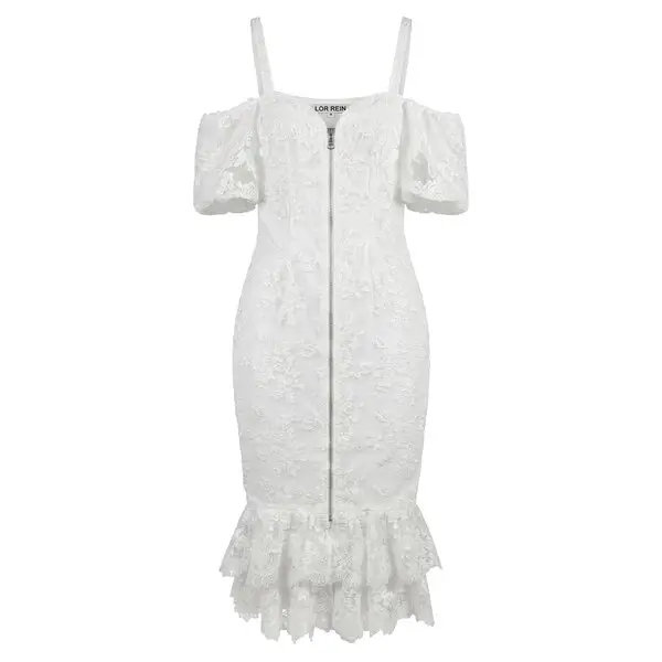 LOR REIN Elio Lace Dress