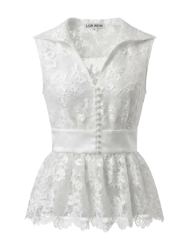 LOR REIN Elio Lace Top