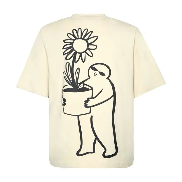 THE GT ATELIER Neutrals Graphic T-shirt