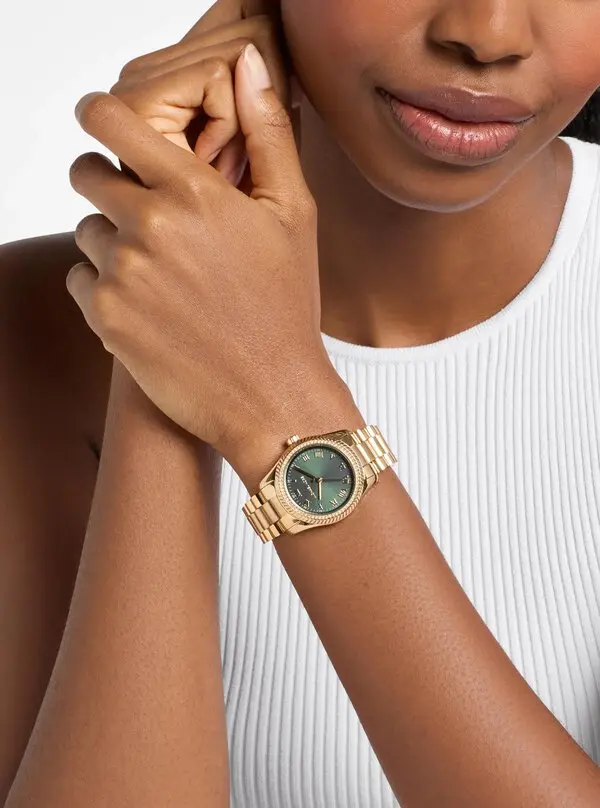 Michael Kors Mini Lexington Watch - Gold