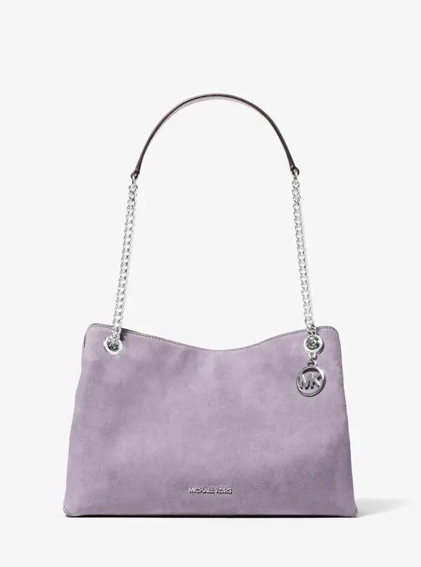 Michael Kors Christina Medium Messenger Bag - Purple