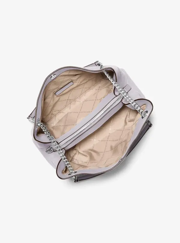 Michael Kors Christina Medium Messenger Bag - Purple