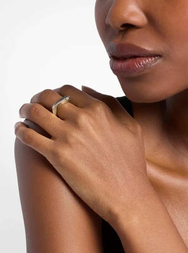 Michael Kors Square Ring - Silver
