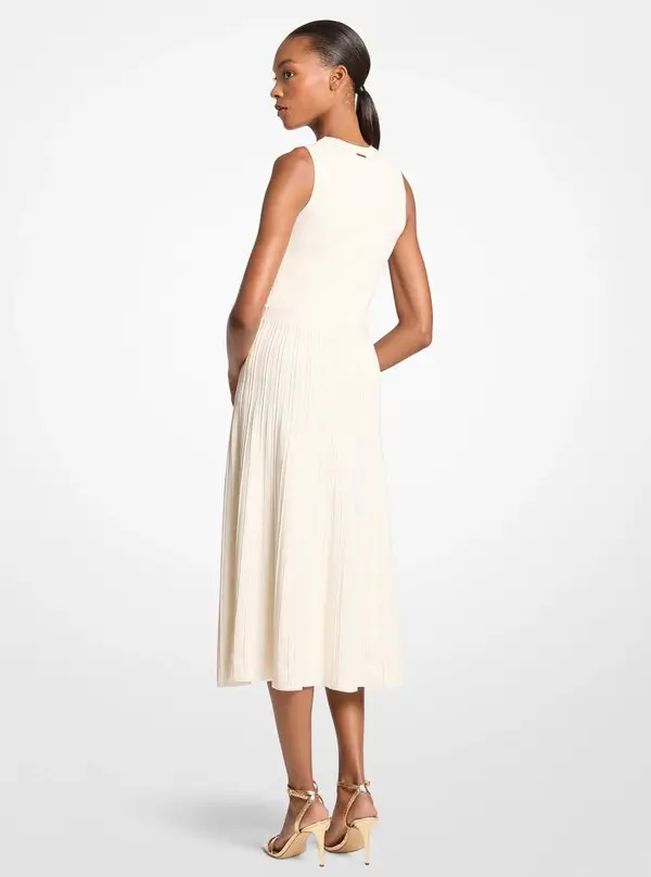 Michael Kors Stretch Knit Midi Dress
