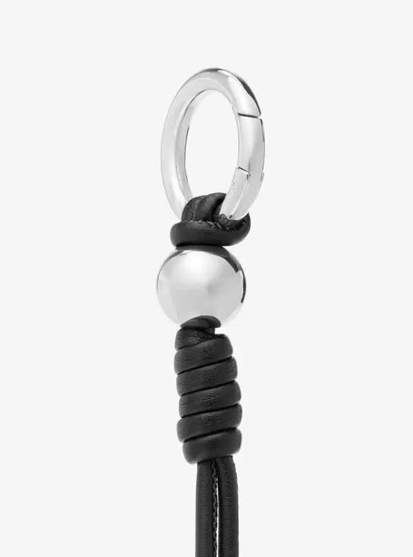 Michael Kors Knotted Rope Bag Charm - Black