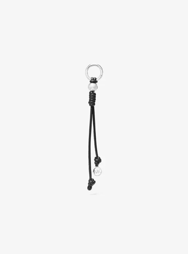 Michael Kors Knotted Rope Bag Charm - Black