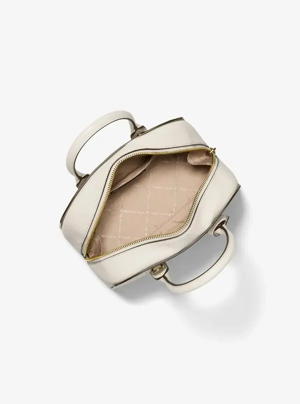 Michael Kors Ashton Small Signature Logo Messenger Bag - Natural