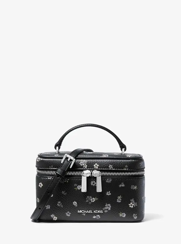 Michael Kors Vivi Small Floral Printed Vanity Crossbody Bag