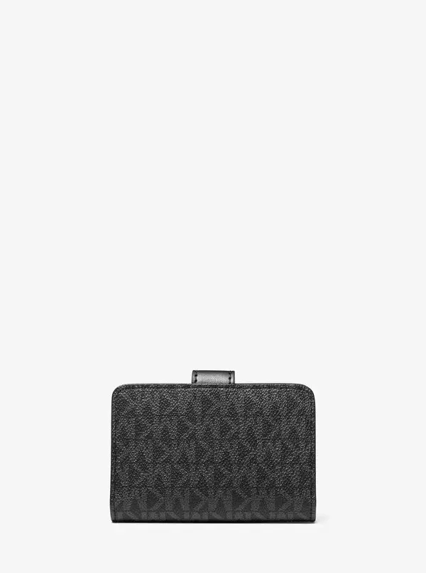 Michael Kors Jet Set Travel Small Signature Logo Billfold Wallet
