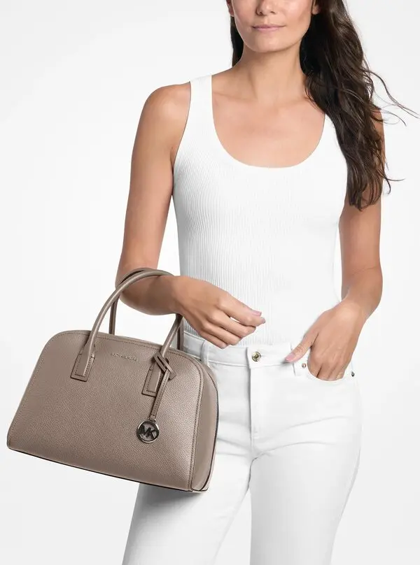Michael Kors Ashton Medium Satchel - Grey