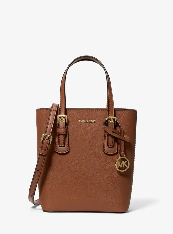 Michael Kors Voyager Extra-small Leather Convertible Crossbody Bag - Brown