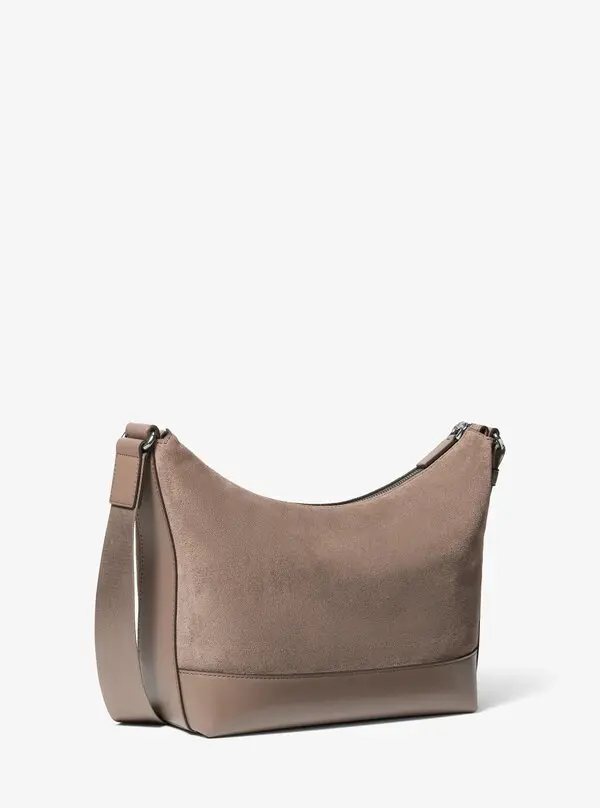 Michael Kors Cooper Suede Crossbody Bag