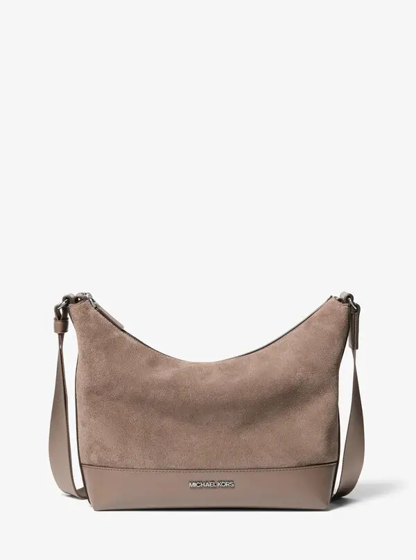 Michael Kors Cooper Suede Crossbody Bag