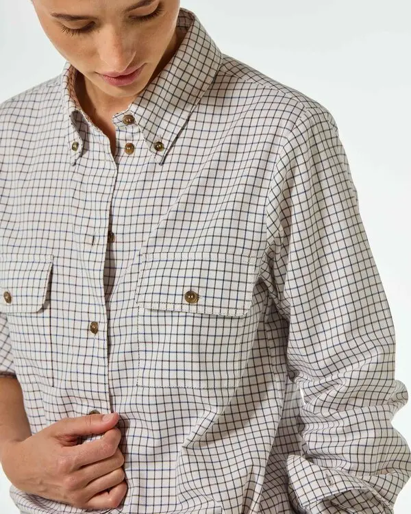 Serena Bute Cotton Check Shirt