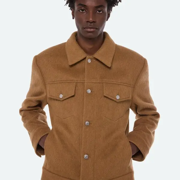 Helmut Lang Wool Trucker