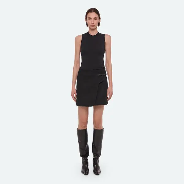 Helmut Lang Saddle Mini Skirt