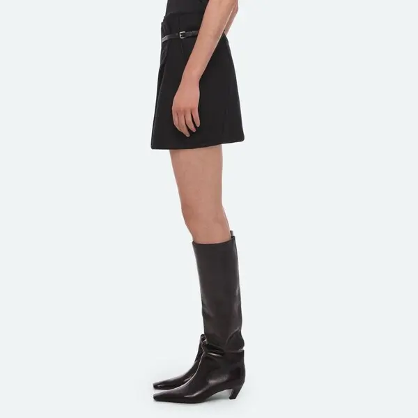 Helmut Lang Saddle Mini Skirt