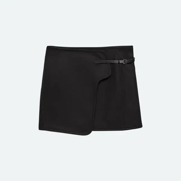 Helmut Lang Saddle Mini Skirt